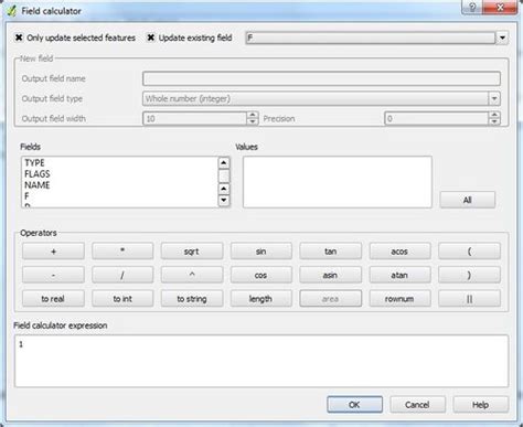 Qgis Update Column Values Tuflow