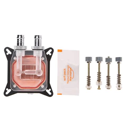 Gpu Water Cooling Block Double Channel Copper Cooler For Video Card Graphics Card Water Cooler