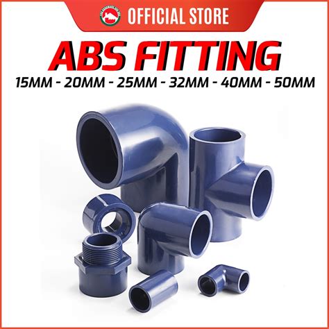 Abs Fitting Connector Joint Pipe And Fittings System Plumbing Shopee Malaysia