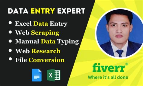 Do Data Entry Data Mining Web Research Typing Convert Data By Pisanumarma Fiverr