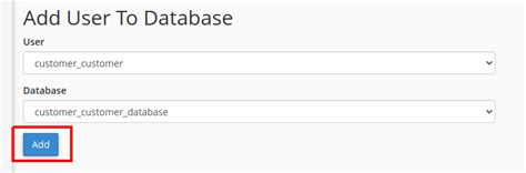 how to set up a new mysql database