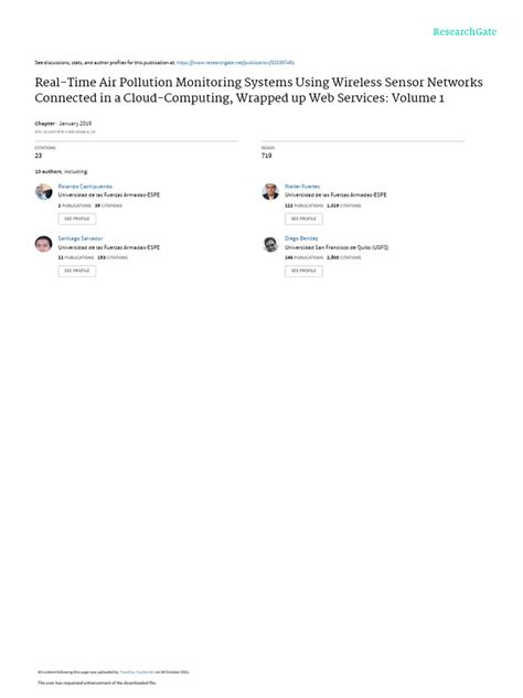 Real Timeairpollutionmonitoring Pdf Wireless Sensor Network Sensor