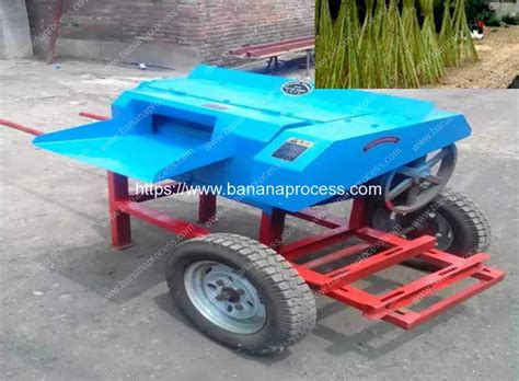 Diesel Engine Type Banana Tree Fiber Extractor Machine Plantain