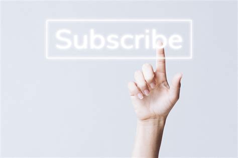 Hand Clicking Subscribe Button On Social Media Hacker Malaysia