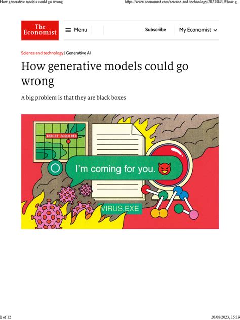 How Generative Models Could Go Wrong Pdf Artificial Intelligence Intelligence Ai And Semantics