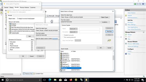 Setup IIS On Windows