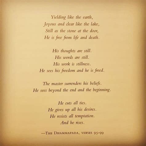 Dhammapada Verses 95 99