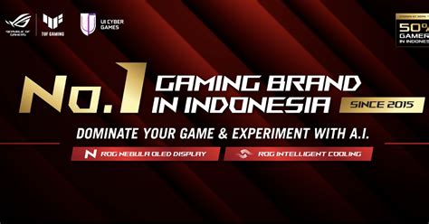 Asus Rog Indonesia Meriahkan Ajang Ui Cybergames
