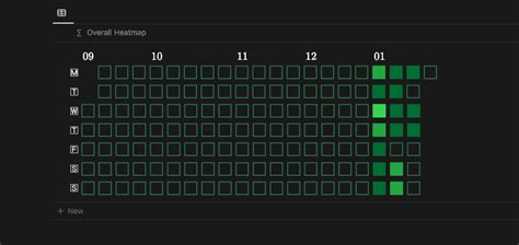 Files To Notion Heatmap Habit Tracker