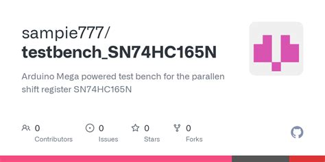 GitHub Sampie Testbench SN HC N Arduino Mega Powered Test Bench For The Parallen Shift