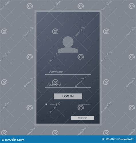 Login Ui Ux Design Concept And Illustration With Big Modern People Privacy Icons Inputs Forms