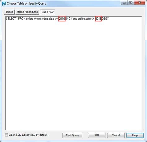 Solved Paramater Passing Into Sql Alteryx Community