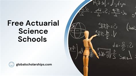 4 Free Actuarial Science Schools With No Tuition Global Scholarships