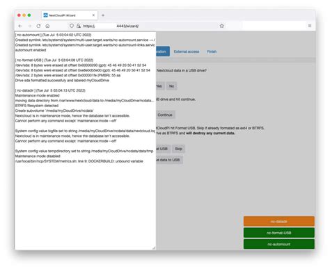 Issues With Moving Datadir For Nextcloudpi Rnextcloud