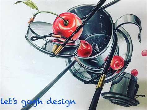 기초디자인 고흐기초디자인 기초조형 국민대 기디 건대 금속질감 앵두 체리 머리끈 반사체 반영 미술 참고 자료 질감 미술 구도