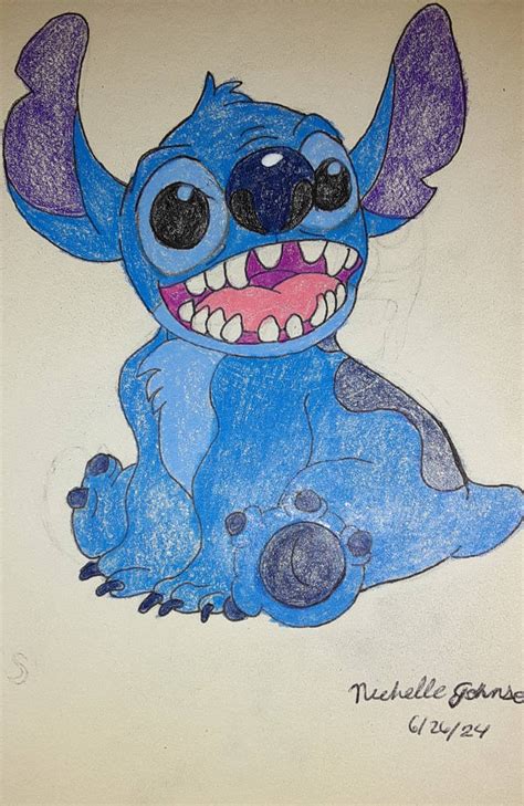 Stitch Redraw Sketch By Nikkigamer On Deviantart
