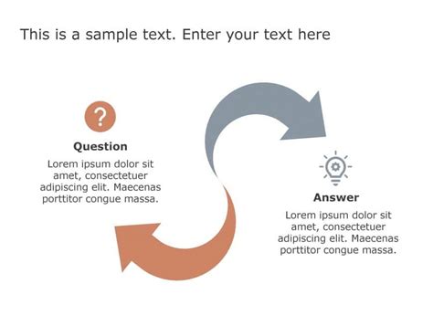 Free Questions Answers Powerpoint Template Free