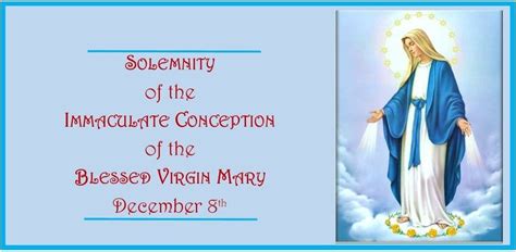 Solemnity Of The Immaculate Conception Mass Times Parish Of Athy