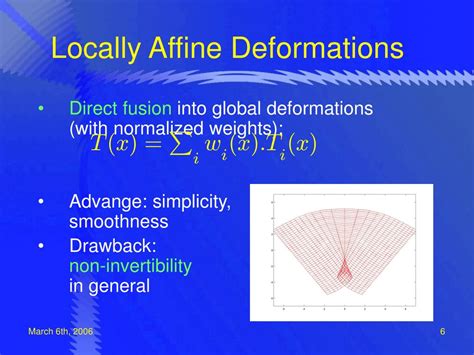 Ppt A Log Euclidean Polyaffine Framework For Locally Rigid Or Affine Registration Powerpoint