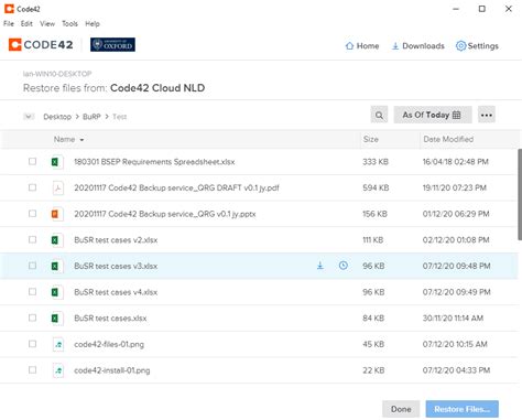 Getting Started With The Hfs Code42 Backup App It Help