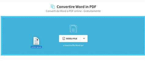 da docx a pdf convertire file word in pdf online e gratuitamente