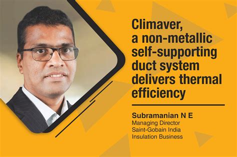 Subramanian Thermal Control Business Update Hvac R Industry