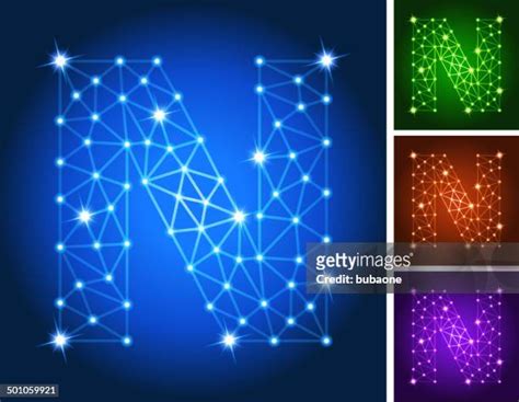 n on triangular nodes connection structure vector art high res vector