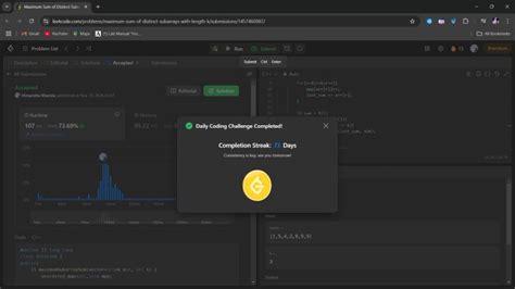 Himanshu Kharola On Linkedin Leetcode Slidingwindow Hashmap