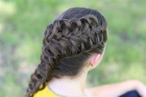 Diagonal French Loop Braid Cute Braid Hairstyles Cute Girls Hairstyles Diagonal French Loop Braid Cute Braid Hairstyles Cute Girls Hairstyles