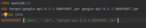 Docker Heroku Upload Fails When It Comes To Adding The Jar File