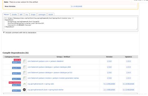 关于 springboot2 1 4 java lang noclassdeffounderror com fasterxml
