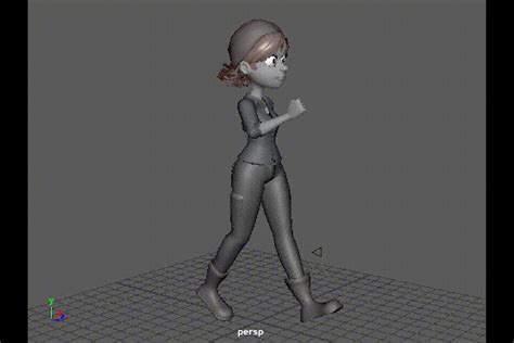 Animation Skills Walk Cycle Project