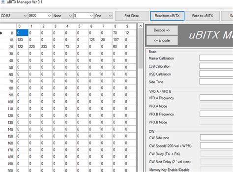 How To Use Ubitx Manager For Original Source Code