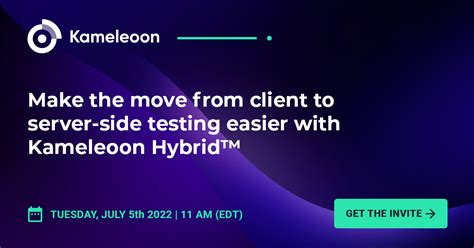 How To Move From Client To Server Side Testing With Kameleoon Hybrid™ Kameleoon