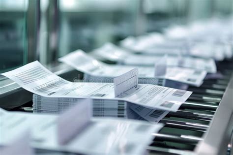 a series of paper invoices transitioning into digital invoices