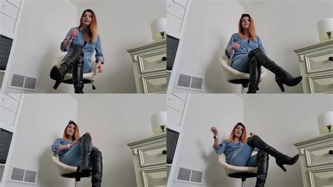 Girls In Leather Boots Hight Heels Rubber And Latex Boot Fetish