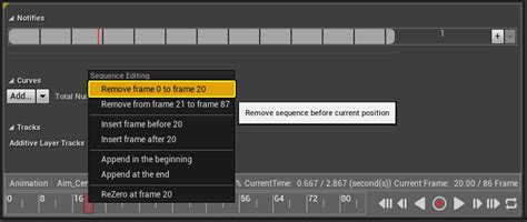 Creating An Aim Offset Unreal Engine Documentation