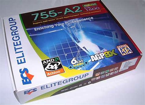 Elitegroup Ecs 755 A2 Socket 754 Motherboard Pc Perspective