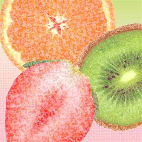 통째로 과일 스티커겨울