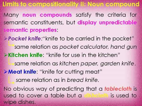 The Principle Of Compositionality Definition The Meaning Of