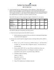 IHP 525 Quiz Four Docx IHP 525 Quiz Four 1 A Trial Evaluated The Fever Inducing Effects Of
