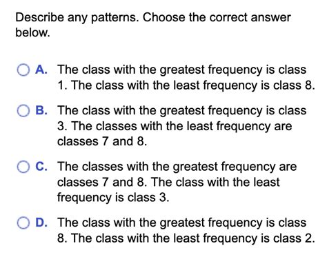 Solved Construct A Frequency Distribution And A Frequency Chegg