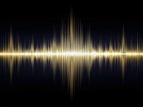 Abstract Sound Waves A Modern Graphic Design Element Featuring Radio Frequencies For Creative