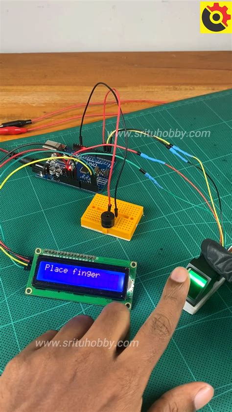 As608 Fingerprint Sensor With Arduino Rarduinoprojects
