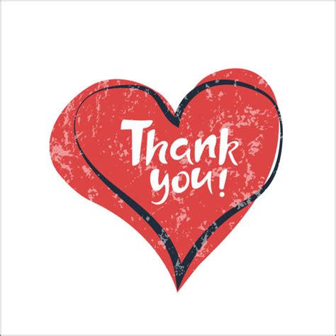 5 800 Thank You Heart Stock Illustrations Royalty Free Vector