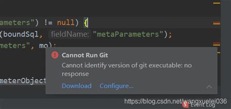 Idea 报错 “Сannot Run Git Cannot Identify Version Of Git Executable No