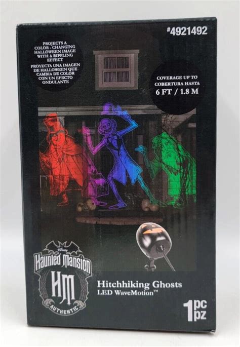 Haunted Mansion Hitchhiking Ghosts Spotlight Wavemotion Projector