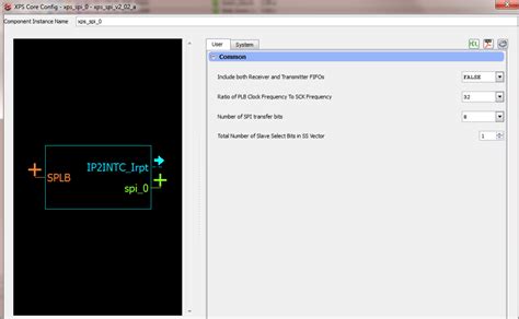 展翅高飛吧 Xilinx Xps Spi Ipcore Test