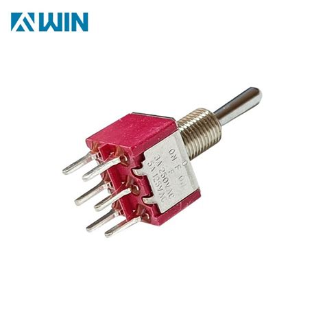 China Customized Mini Toggle Switch Spdt Suppliers Manufacturers