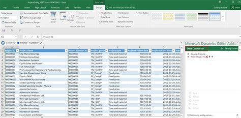 axaptamaniac open in excel v s export to excel